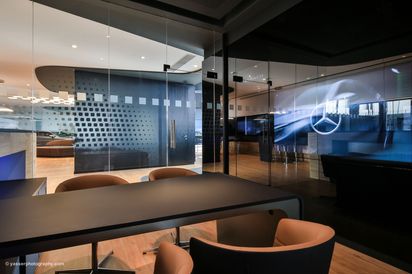Gargash Mercedes-Benz Showroom Retail Interior Fitouts Design Dubai ...